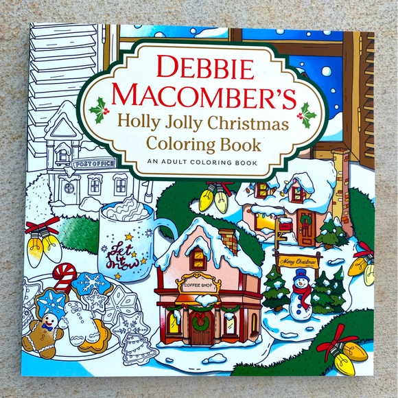 Ballantine | Holiday | Debbie Macombers Holly Jolly Christmas Coloring ...